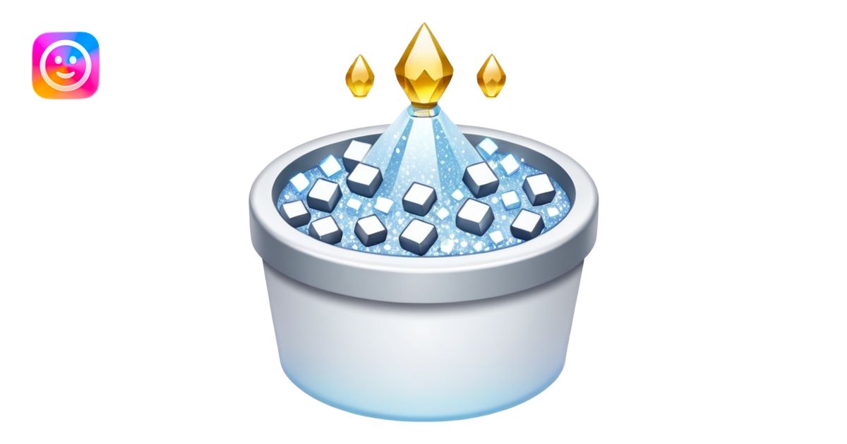 white glory glitter emoji | AI Emoji Generator