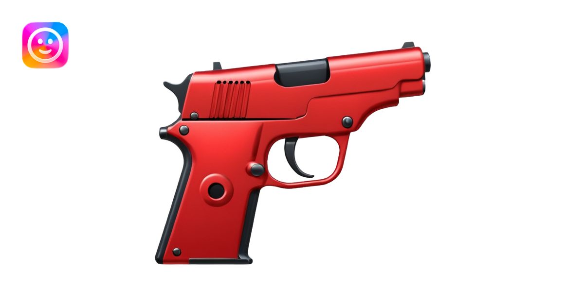 a red square with ur pist in the middle of the square emoji | AI Emoji ...