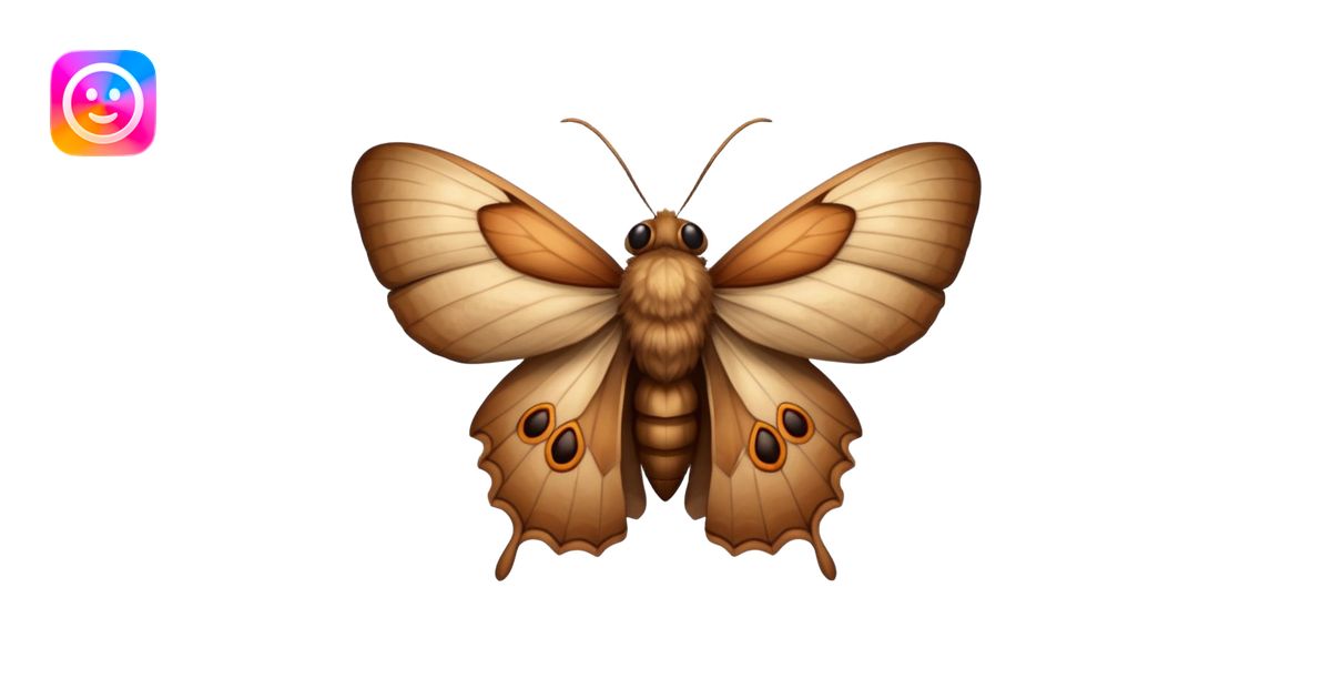 Moth emoji emoji | AI Emoji Generator