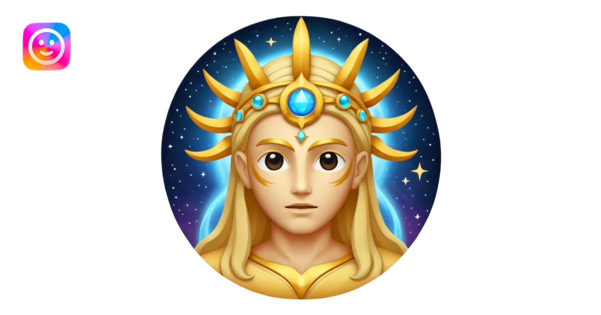 cosmic god emoji | AI Emoji Generator