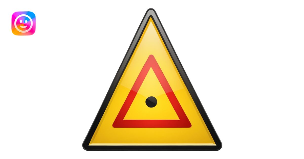 warning emoji | AI Emoji Generator