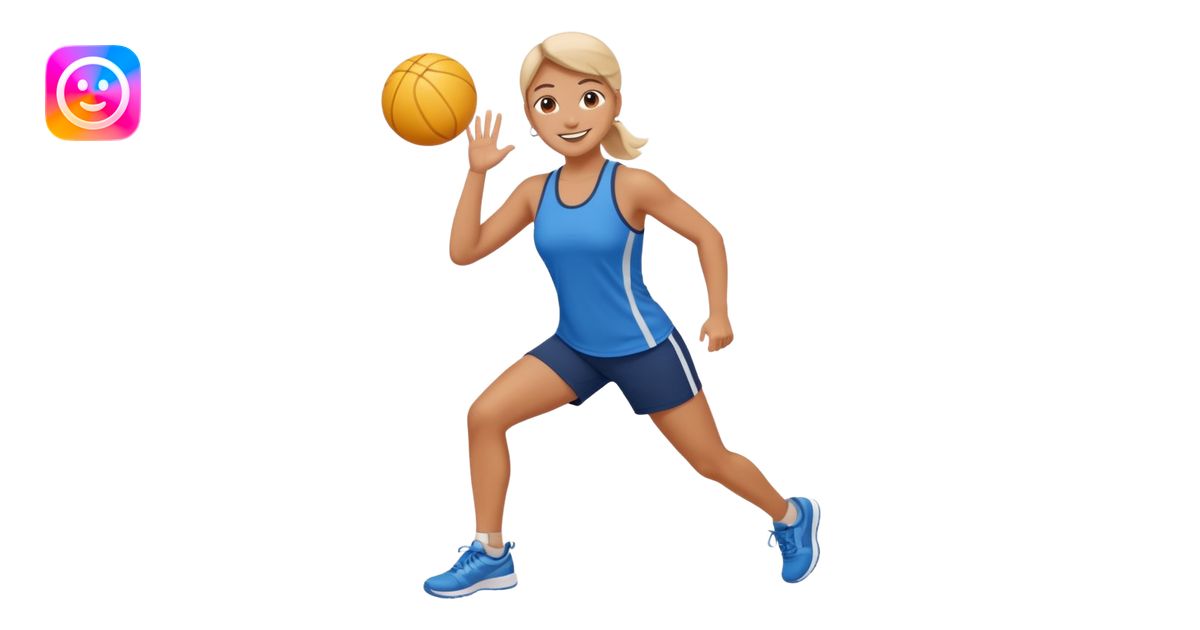 physical education teacher, leading exercises, cheerful emoji | AI ...