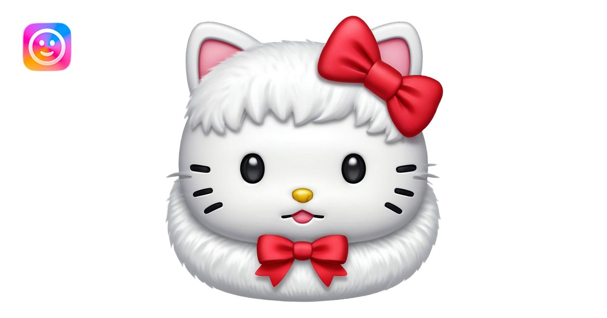 Hello Kitty emoji | AI Emoji Generator