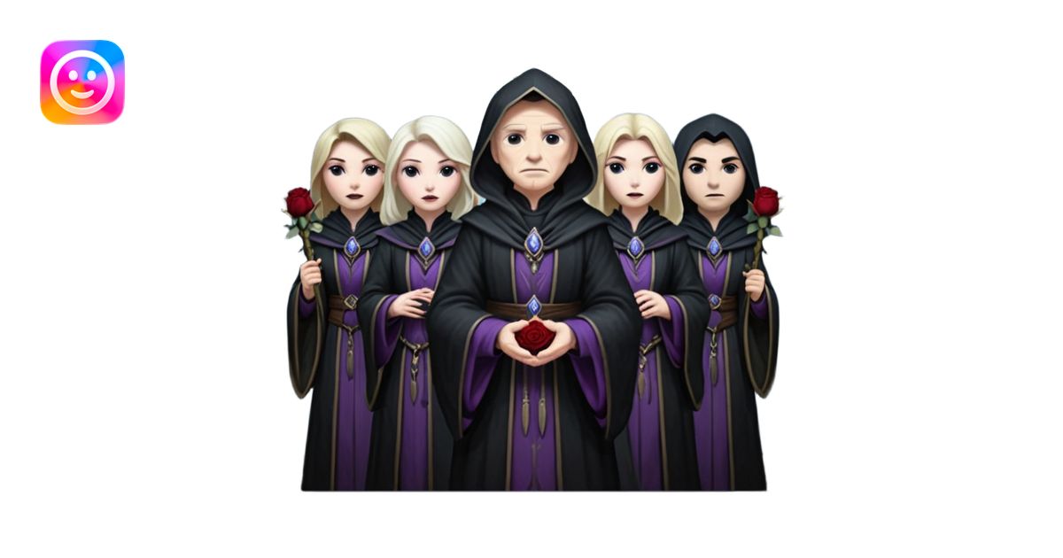 ESO umbral rose Council members emoji | AI Emoji Generator