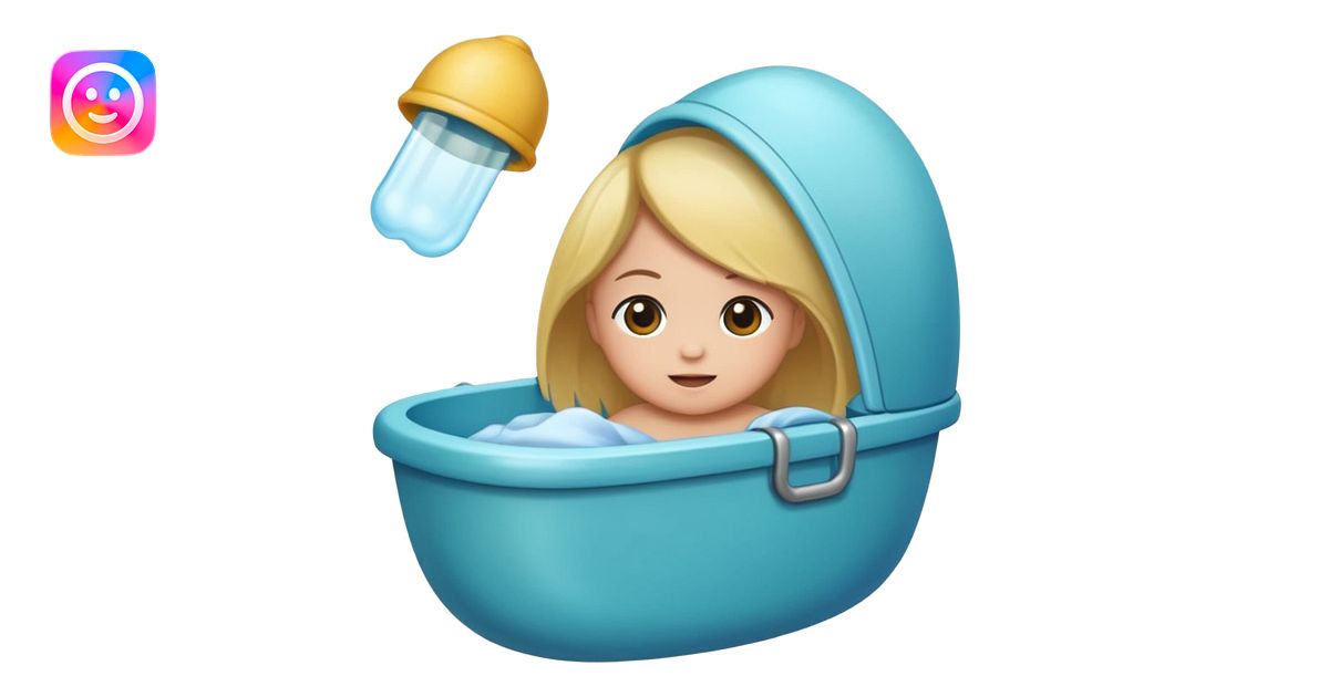 secador baby lis esmalte emoji | AI Emoji Generator