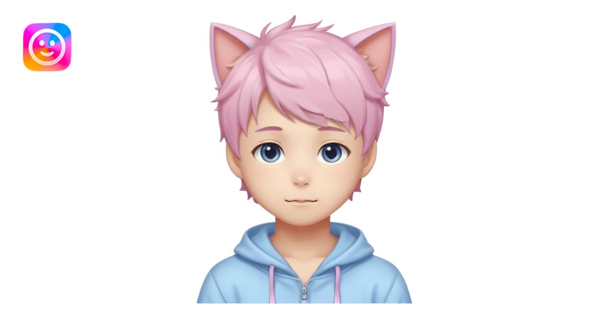 Shiny Blushing Cute Kawaii Beautiful Pastel Shota Anime Catboy Trending ...