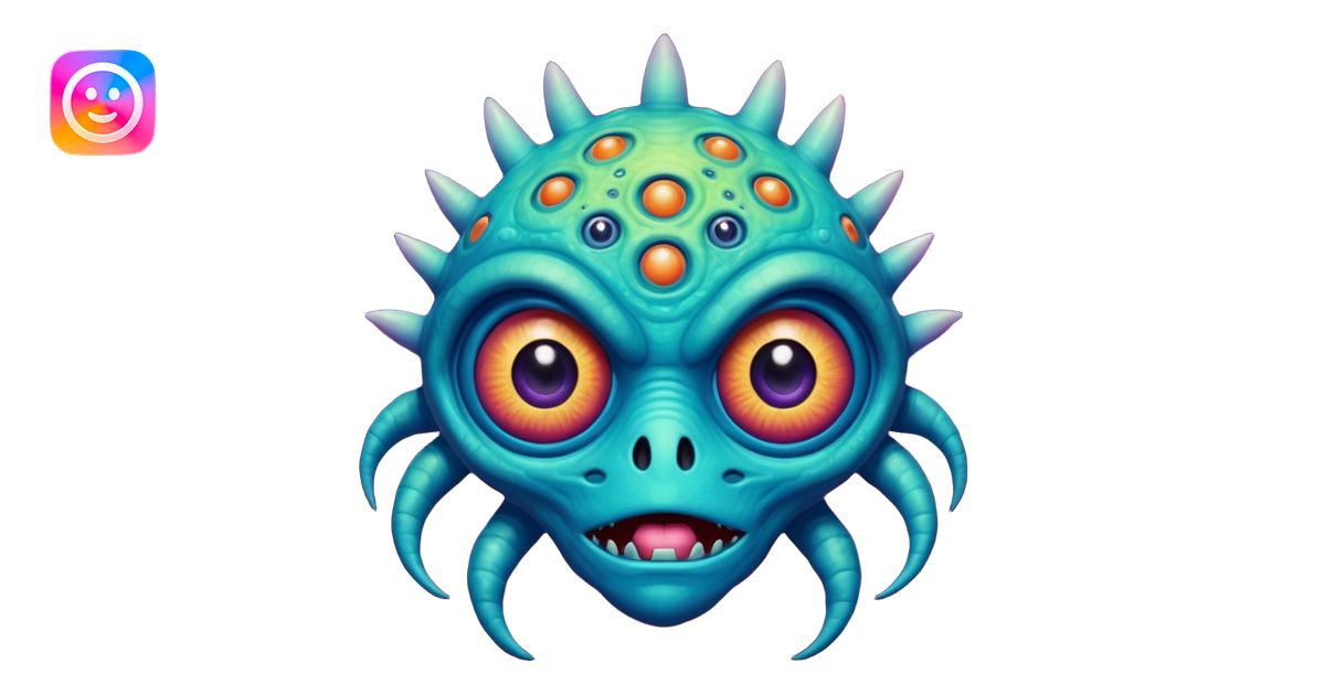 cosmic space monster emoji | AI Emoji Generator