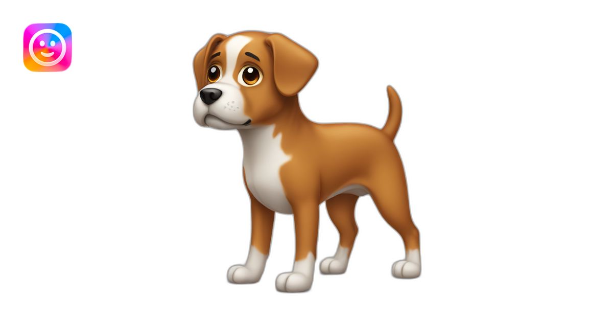 dog-pooping emoji | AI Emoji Generator