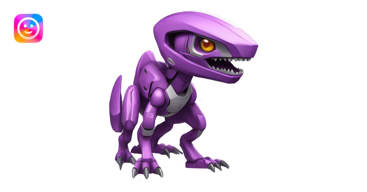 a Genesect-Raptor-Fakémon—hybrid with a futuristic visor-helmet full ...