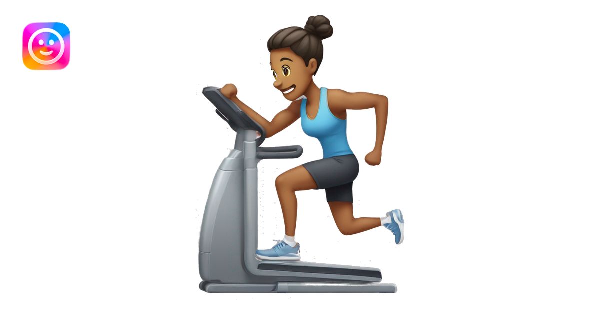 Stair stepper gym emoji | AI Emoji Generator
