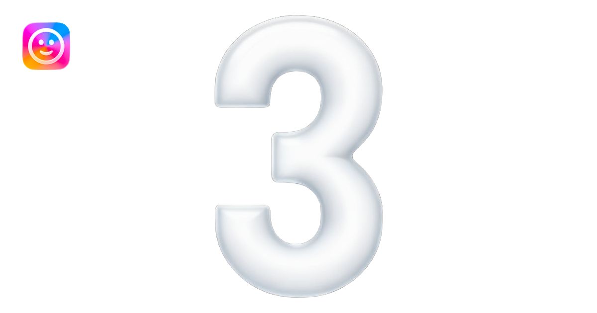 number one emoji | AI Emoji Generator
