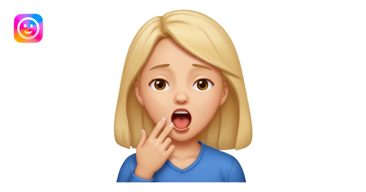 girl wake up emoji | AI Emoji Generator