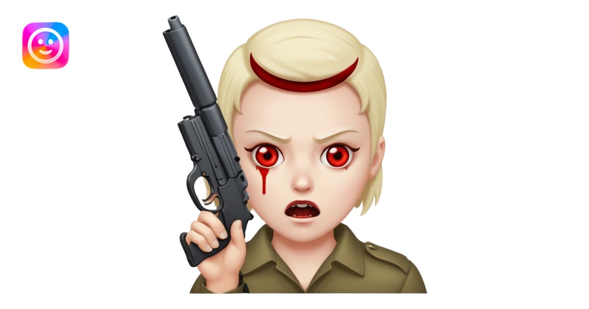 gun to head moaning face emoji | AI Emoji Generator