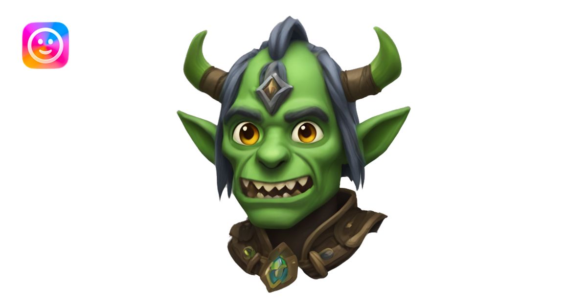 World of warcraft murlock emoji | AI Emoji Generator