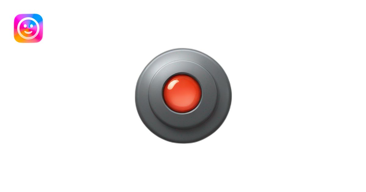 panic button emoji | AI Emoji Generator