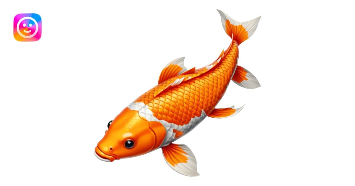 koi fish emoji | AI Emoji Generator
