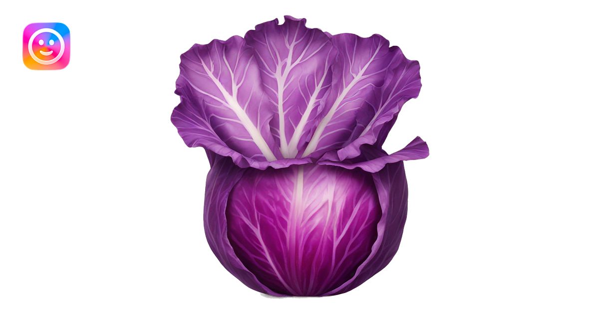 red cabbage emoji | AI Emoji Generator