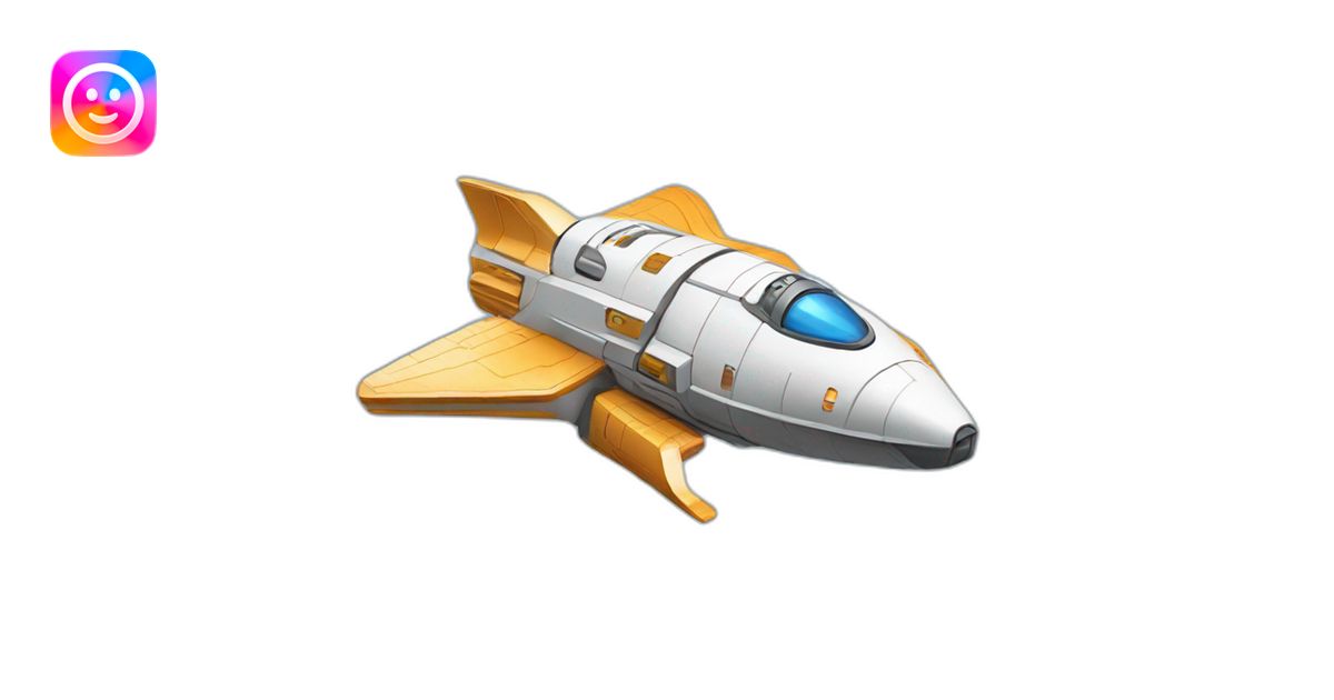 Spaceship emoji | AI Emoji Generator