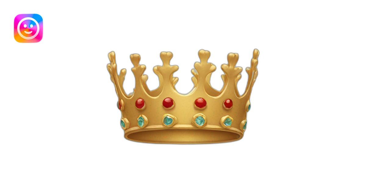 couronne de roi emoji | AI Emoji Generator