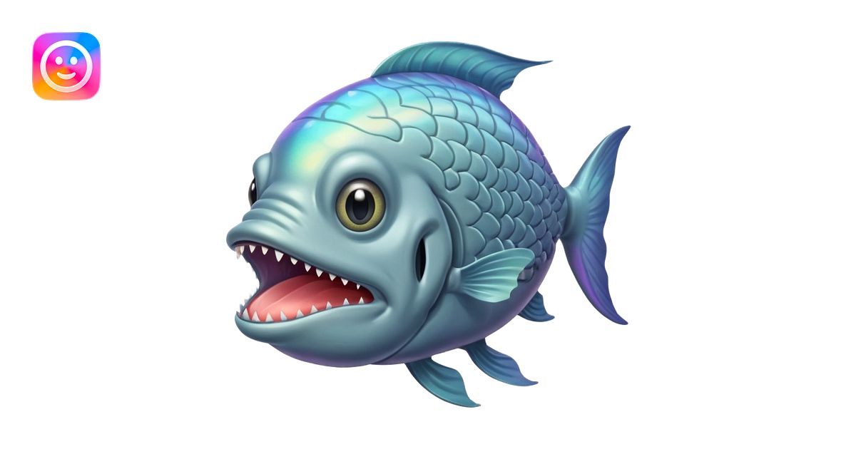 An ai brain rot called goon fish emoji | AI Emoji Generator
