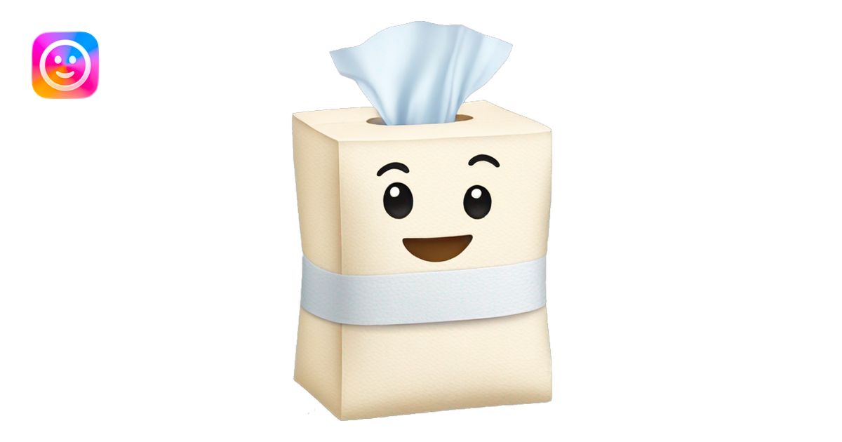 facial tissues emoji | AI Emoji Generator