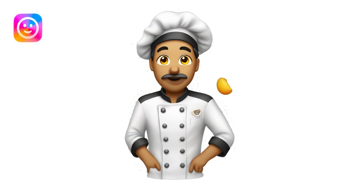 Chef kissed emoji emoji | AI Emoji Generator
