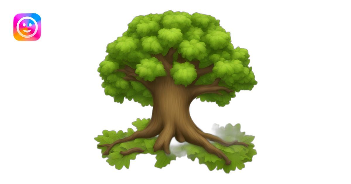 oak tree emoji | AI Emoji Generator