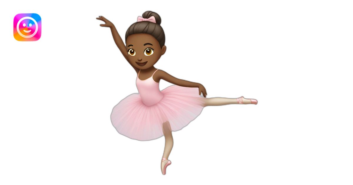 Ballerina emoji | AI Emoji Generator