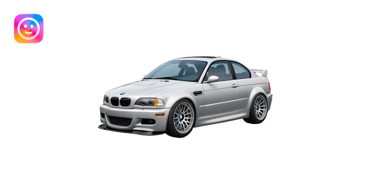 As the BMW M3 E46 drifts around a corner, a slight wisp of smoke should ...