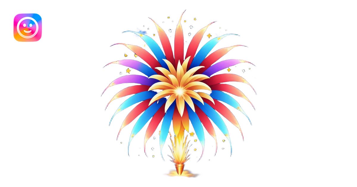 Firework emoji | AI Emoji Generator