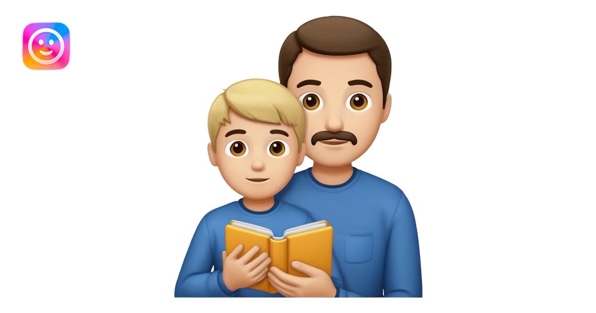 father and boy emoji | AI Emoji Generator