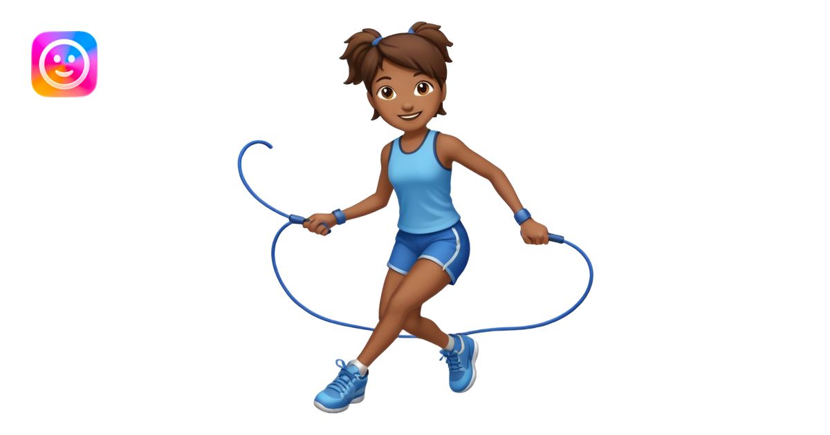 Jump rope emoji | AI Emoji Generator