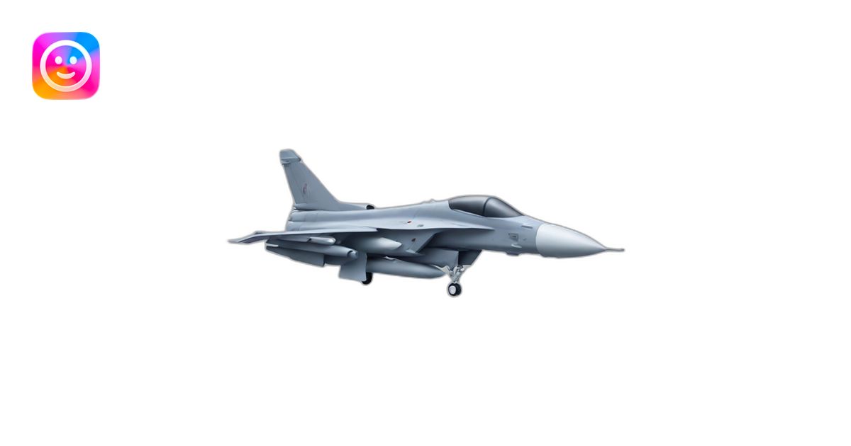 Fighter jet emoji | AI Emoji Generator