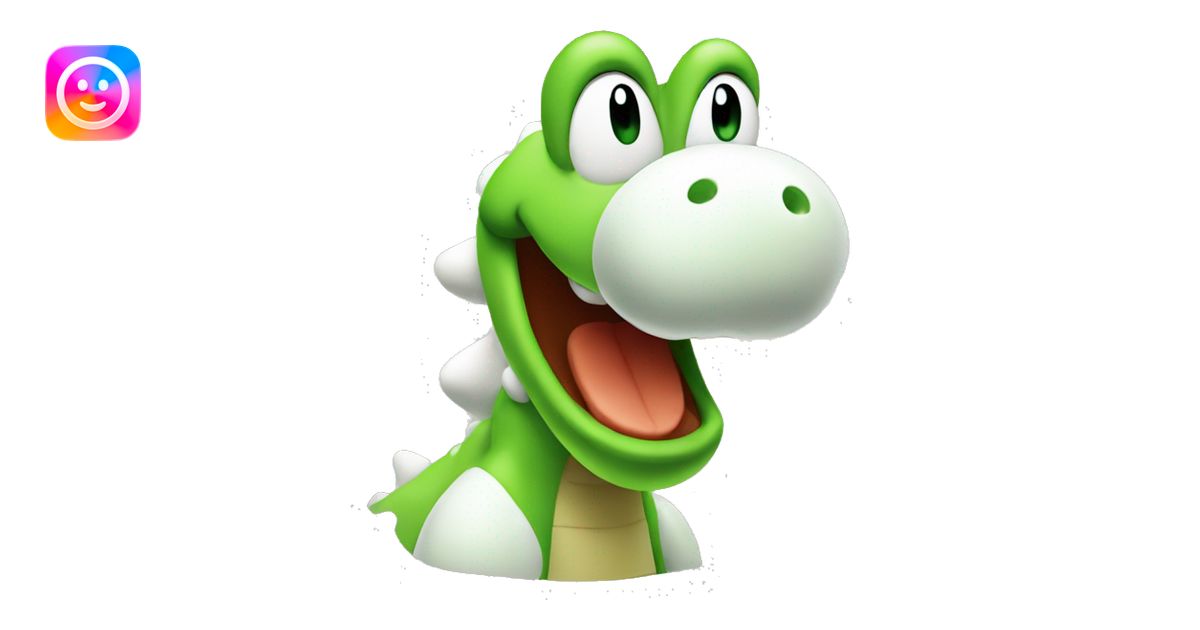 Yoshi emoji | AI Emoji Generator