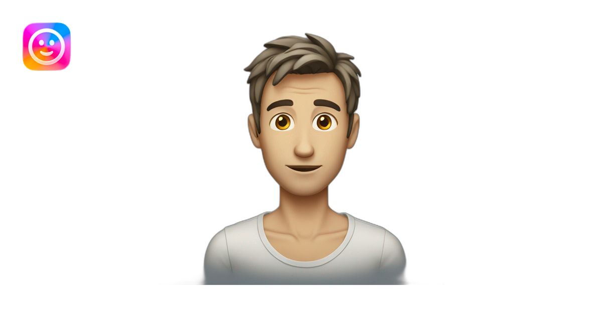 Skinny man emoji | AI Emoji Generator