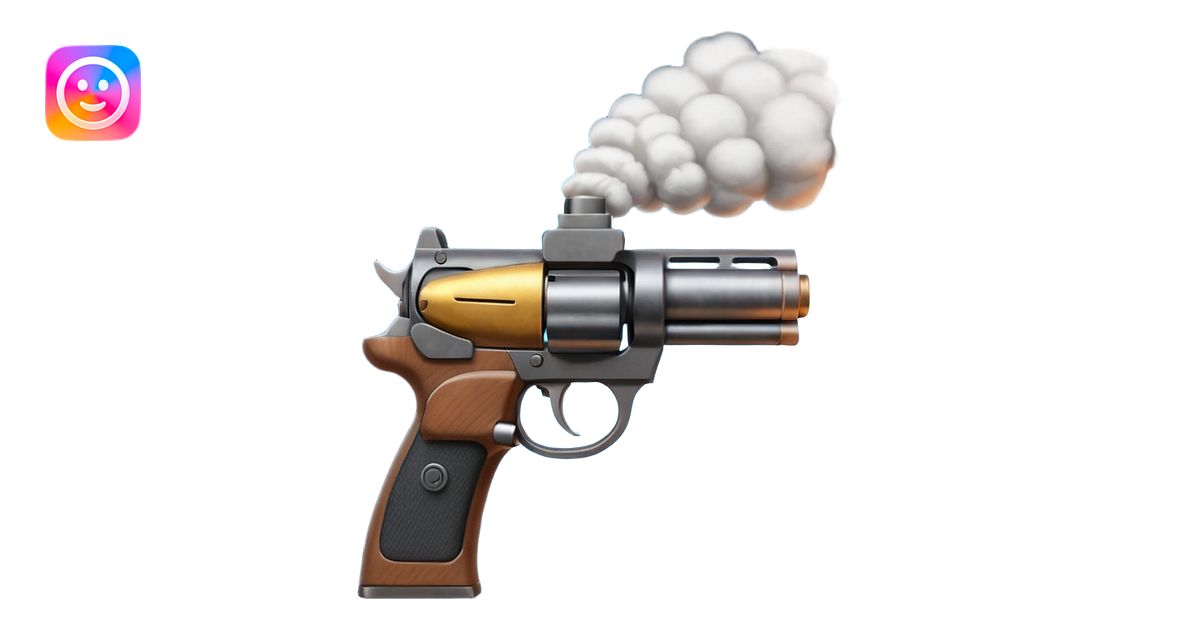 Gun firing emoji | AI Emoji Generator