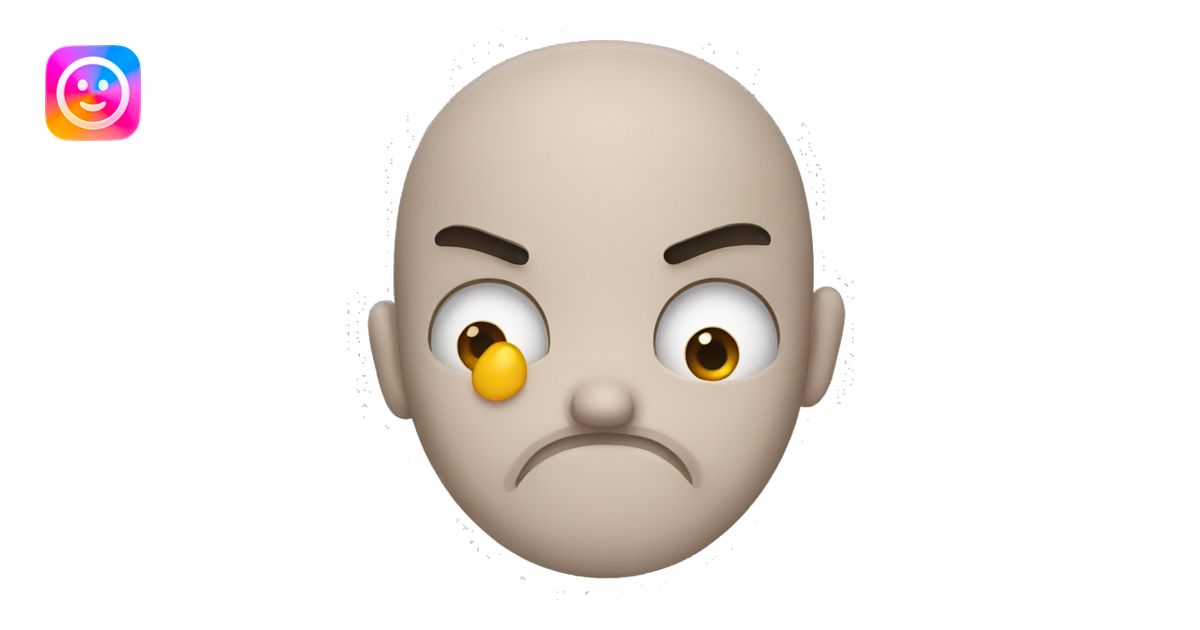 Disgusted expression face emoji | AI Emoji Generator