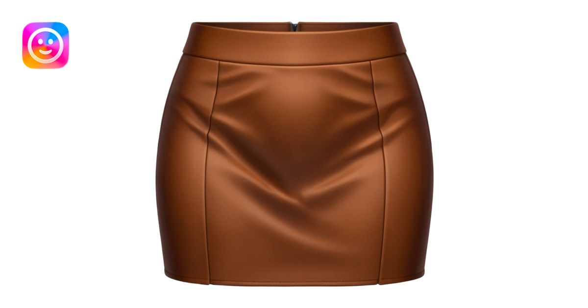 brown leather tight skirt emoji emoji | AI Emoji Generator