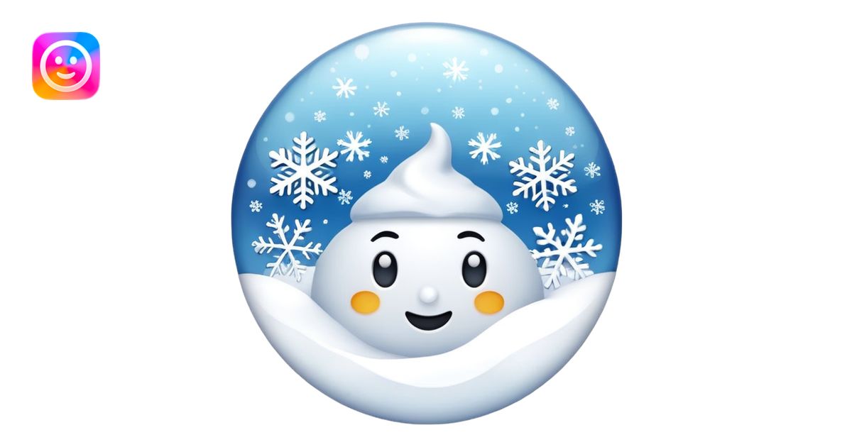 snow brilliance emoji | AI Emoji Generator
