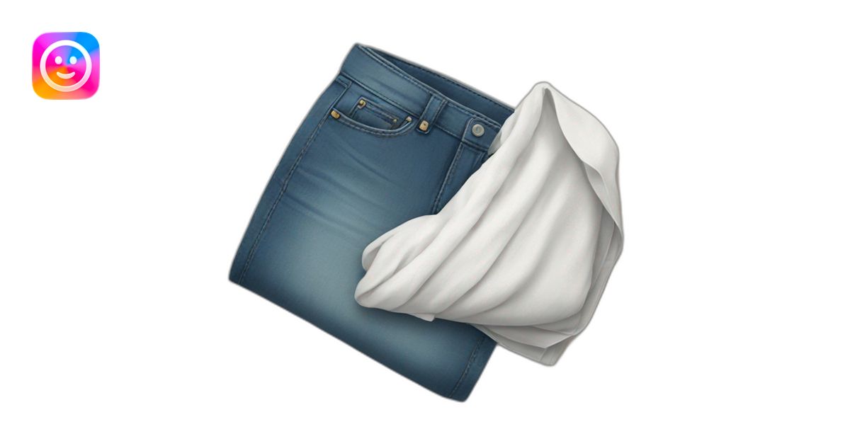 Clothes on the floor folded emoji | AI Emoji Generator