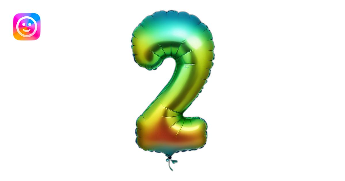 balloon-shaped-like-number-1 emoji | AI Emoji Generator