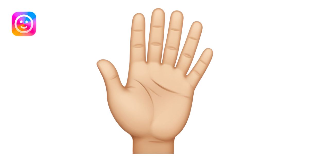 Yvl hand sign emoji | AI Emoji Generator