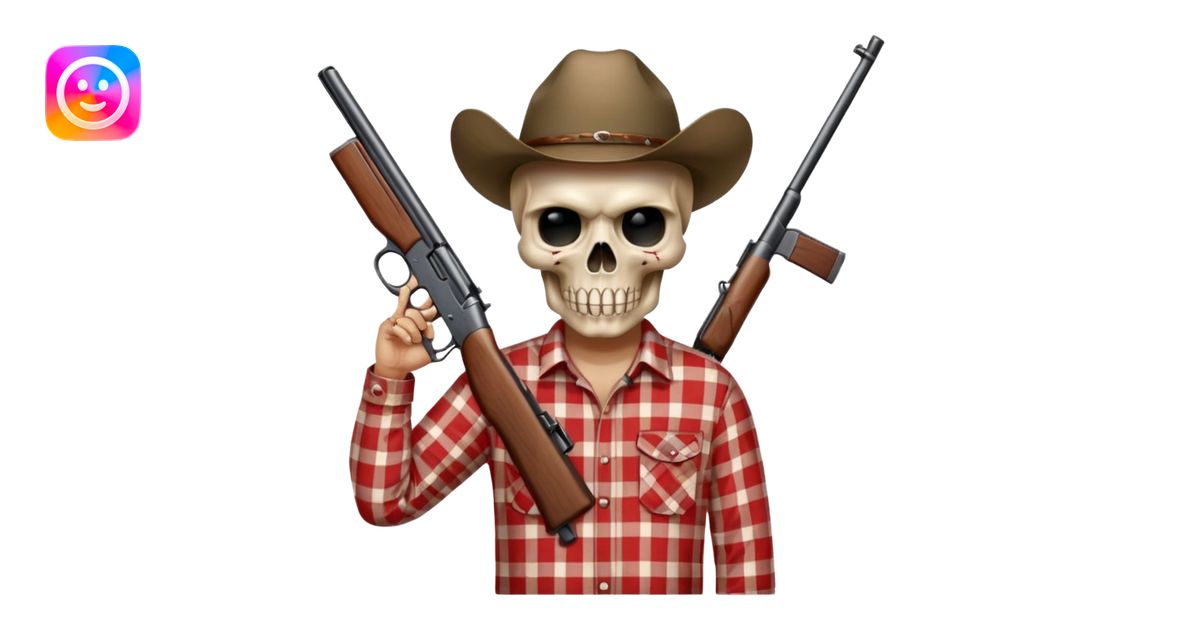 Country hick with a shotgun. From the chest to. In the style of your ...