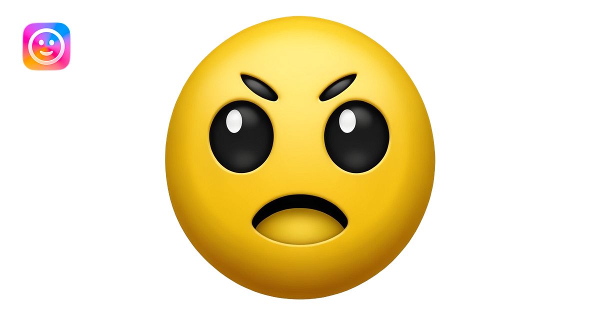 Pac-Man which just has two black dots as the eyes and a wide open mouth ...