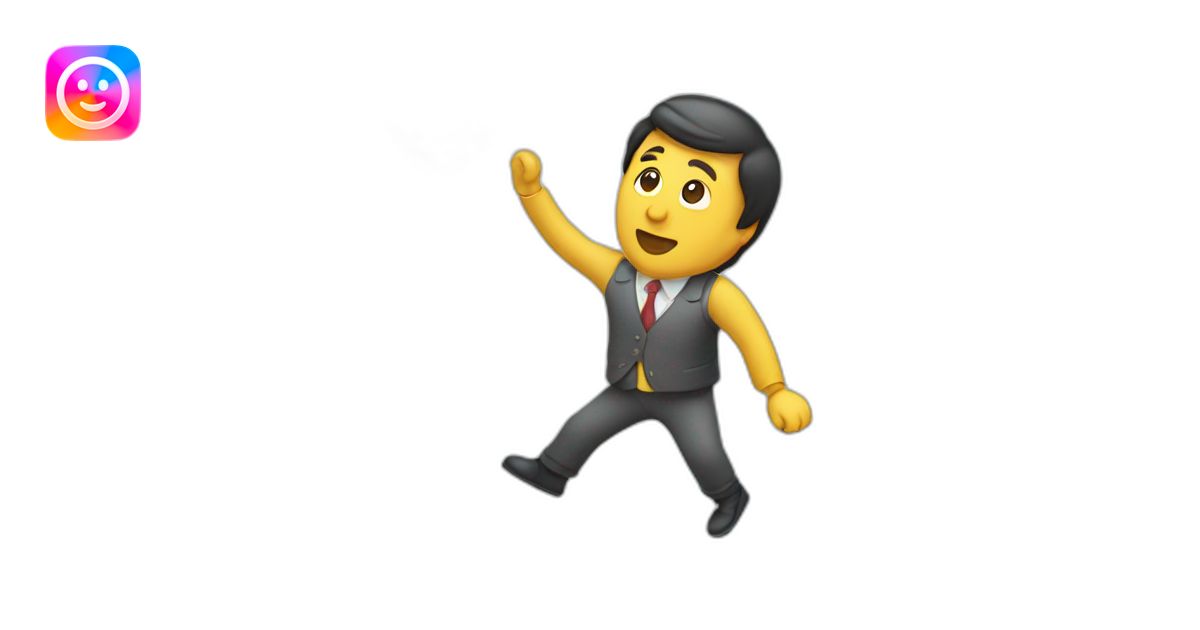 A person throwing money emoji | AI Emoji Generator