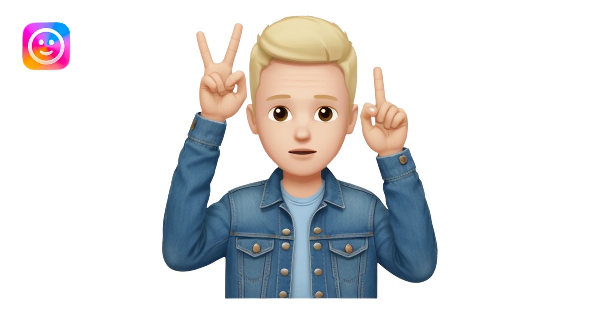 Eddie the freak from stranger things with his iconic hand sign over his ...