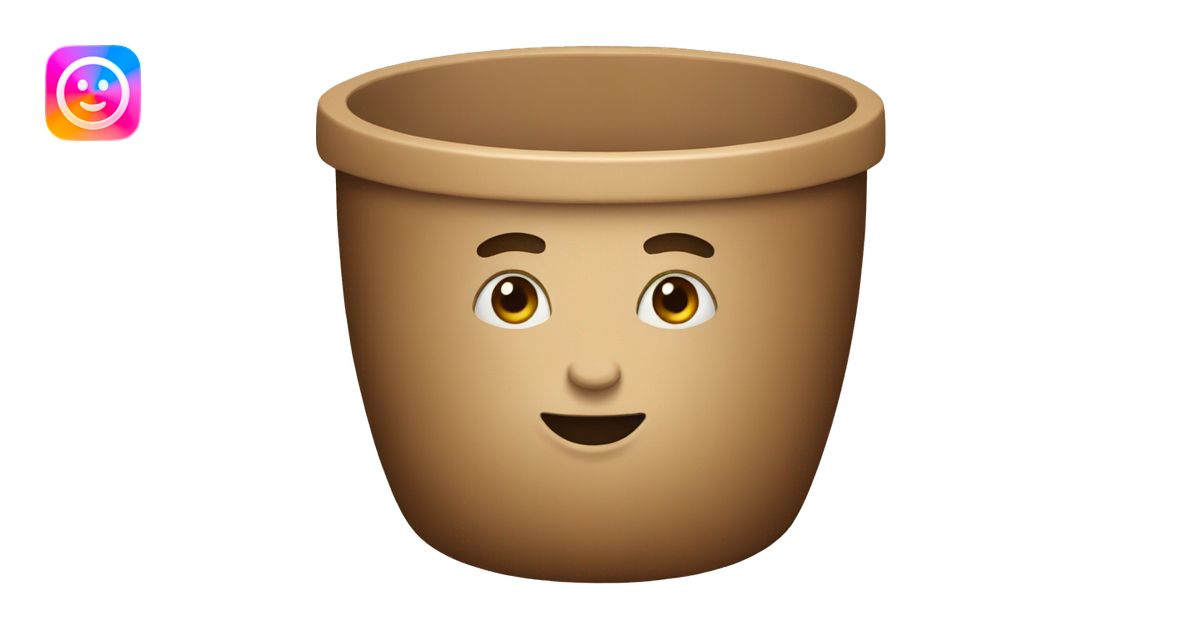Half pot emoji | AI Emoji Generator