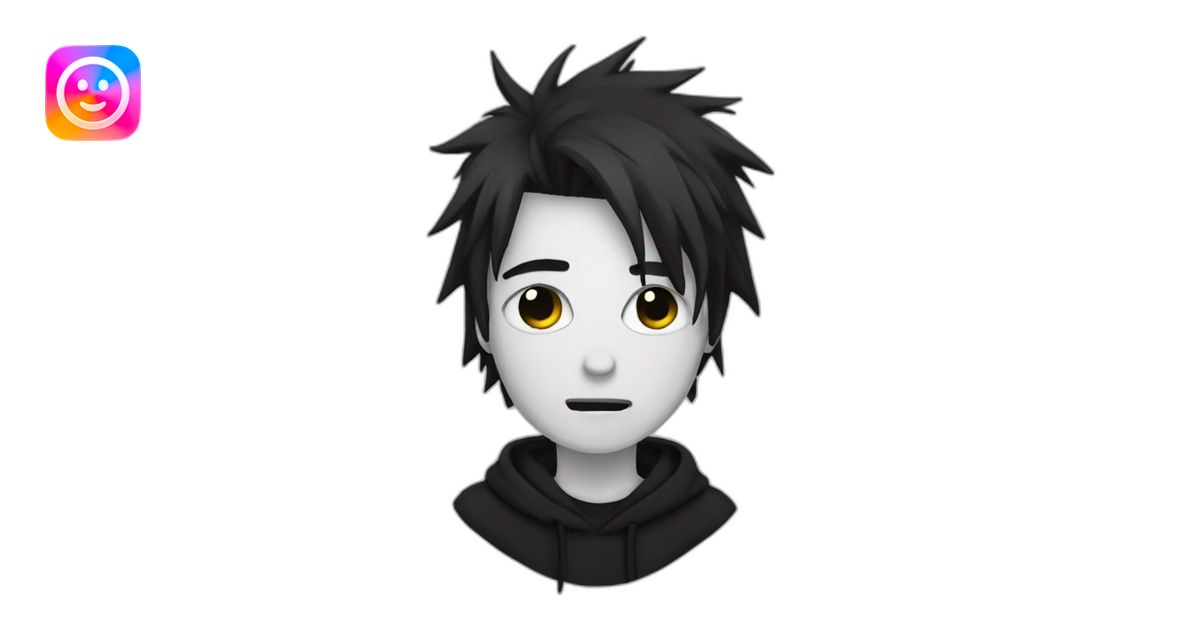 Emo dude emoji | AI Emoji Generator
