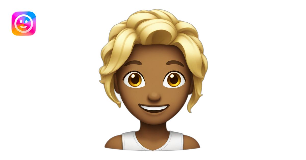 Flirty smile emoji | AI Emoji Generator