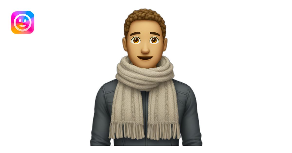 Winter Scarf emoji emoji | AI Emoji Generator